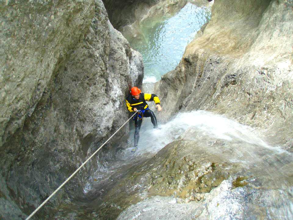 Extreme Canyoning in Auerklamm near Sautens from 103 € - CheckYeti