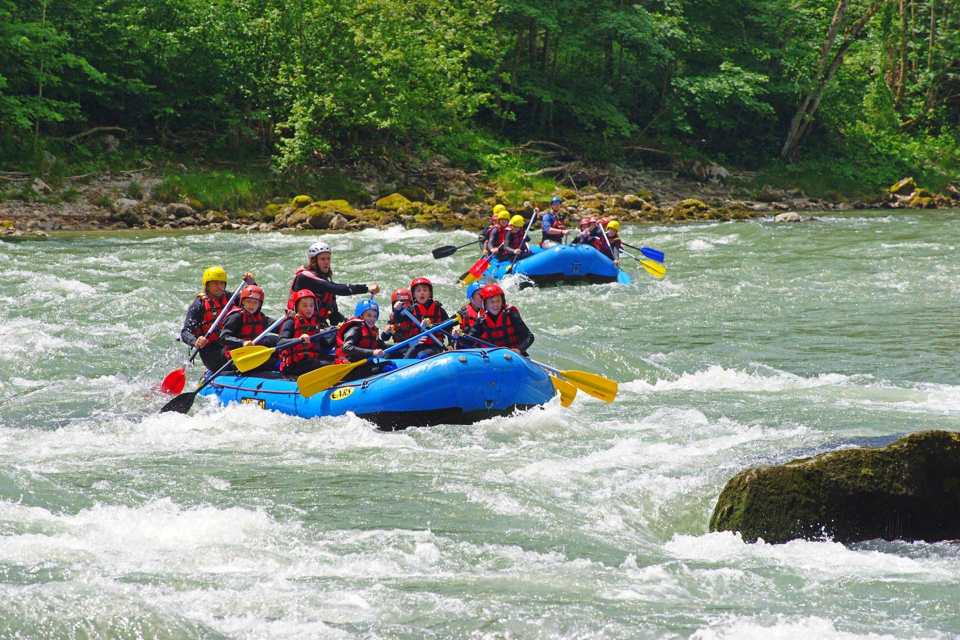 Rafting on the Enns in Gesäuse National Park for Families by Adventure ...