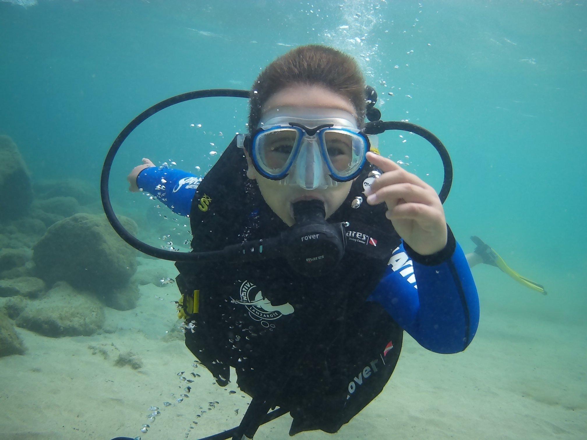 Junior Scuba Diver Course for Kids (8-12 y.) in Lanzarote | Native ...