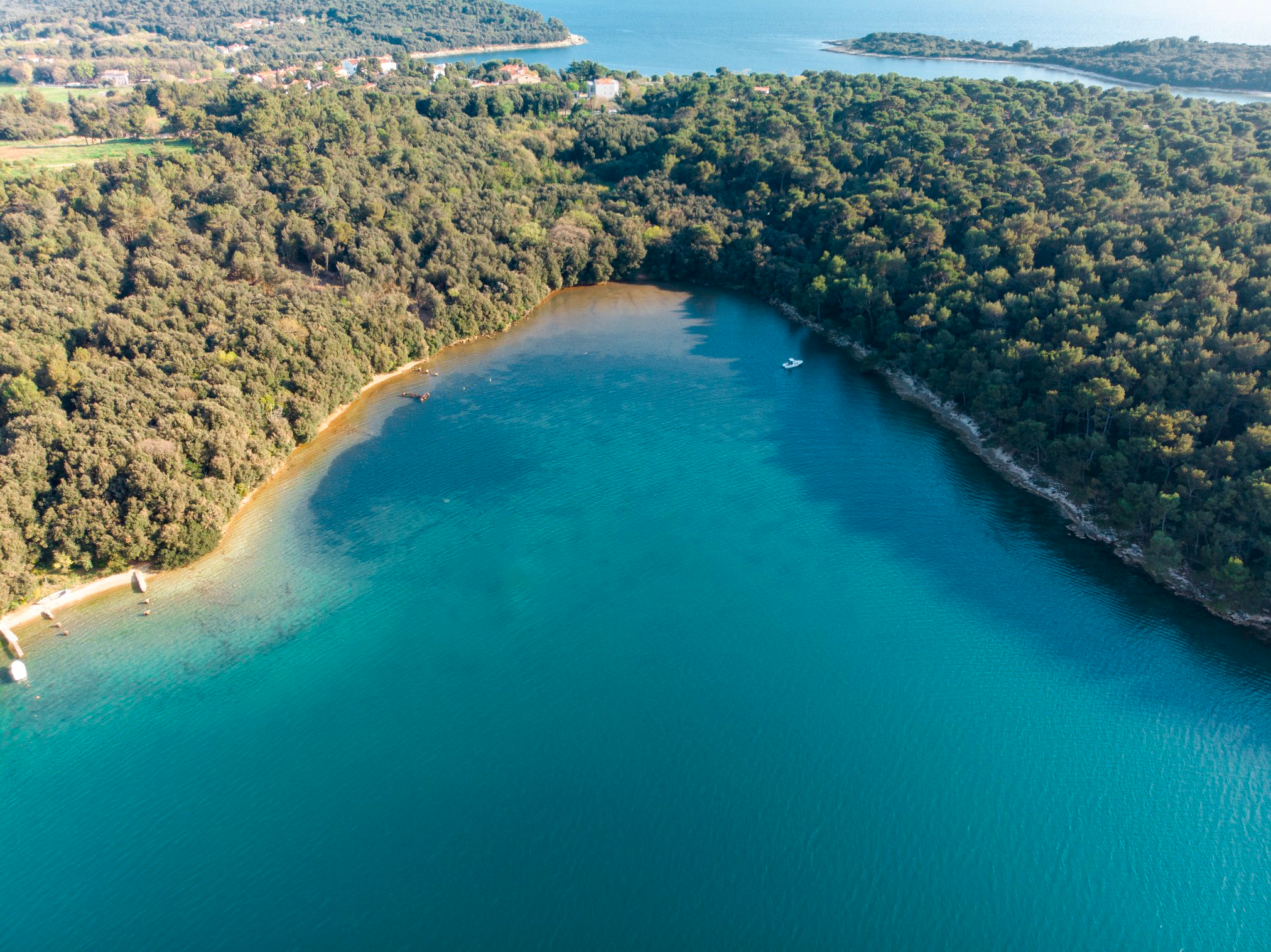 Boat Trip from Pula to the Seagull Rocks with Swimming | Water Taxi Pula