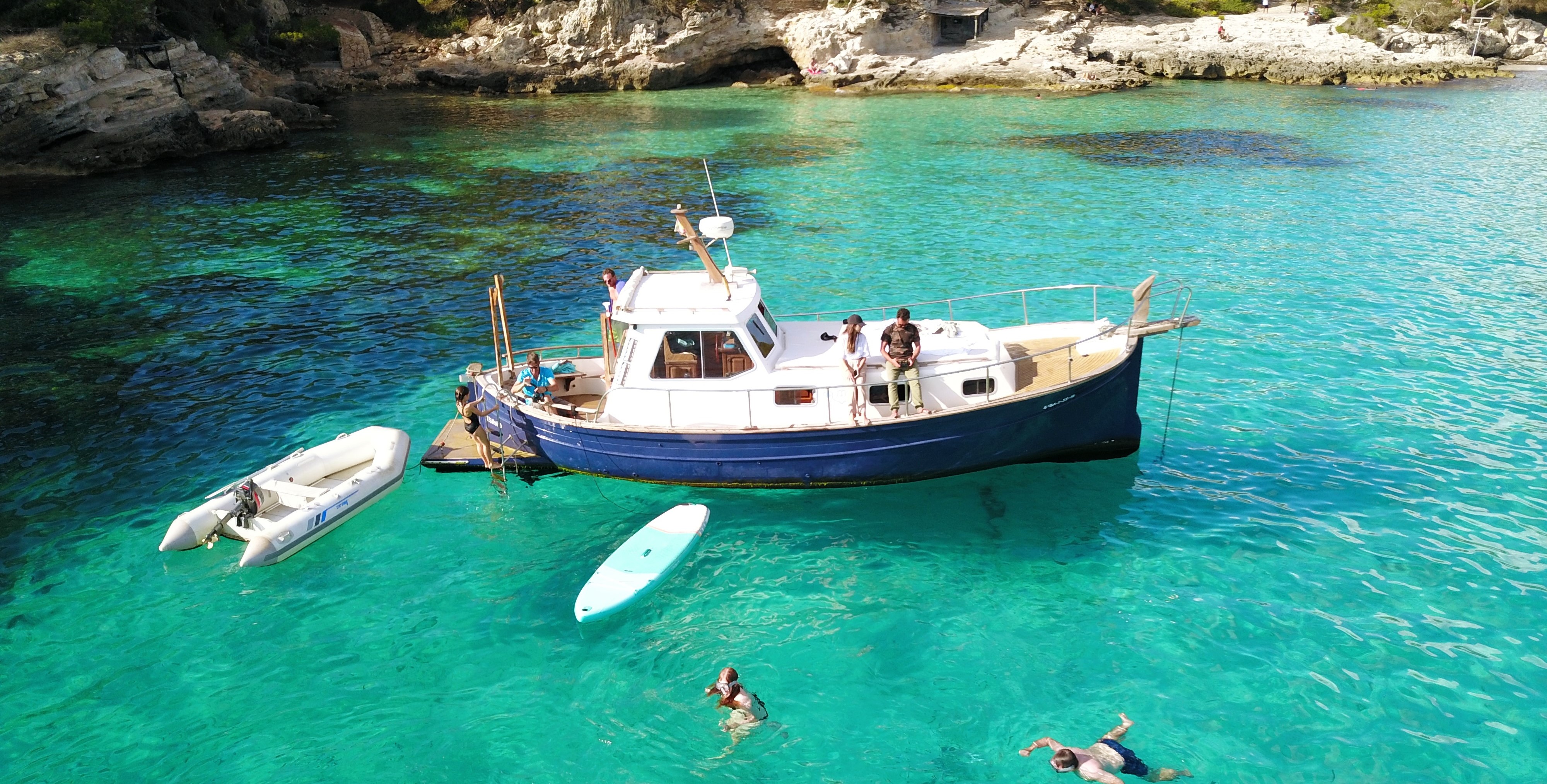 Private Boat Trip from Cala Galdana with Snorkeling & SUP from 1300 ...