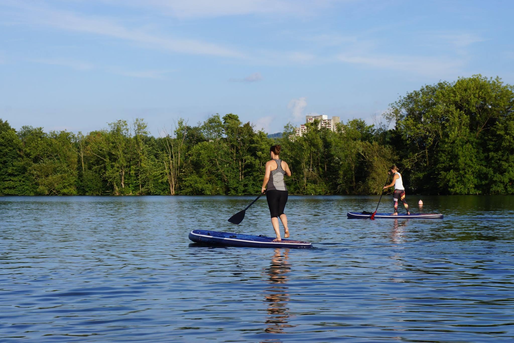 SUP Private Course "Explore Your SUP" (5+ ppl.) - Rhine | Yellow SUP