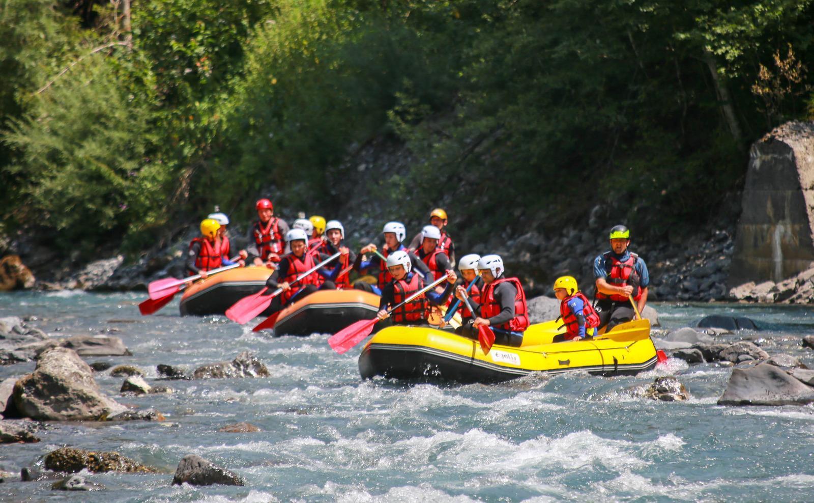 Classic Rafting on the Giffre River for Groups (from 10 people ...